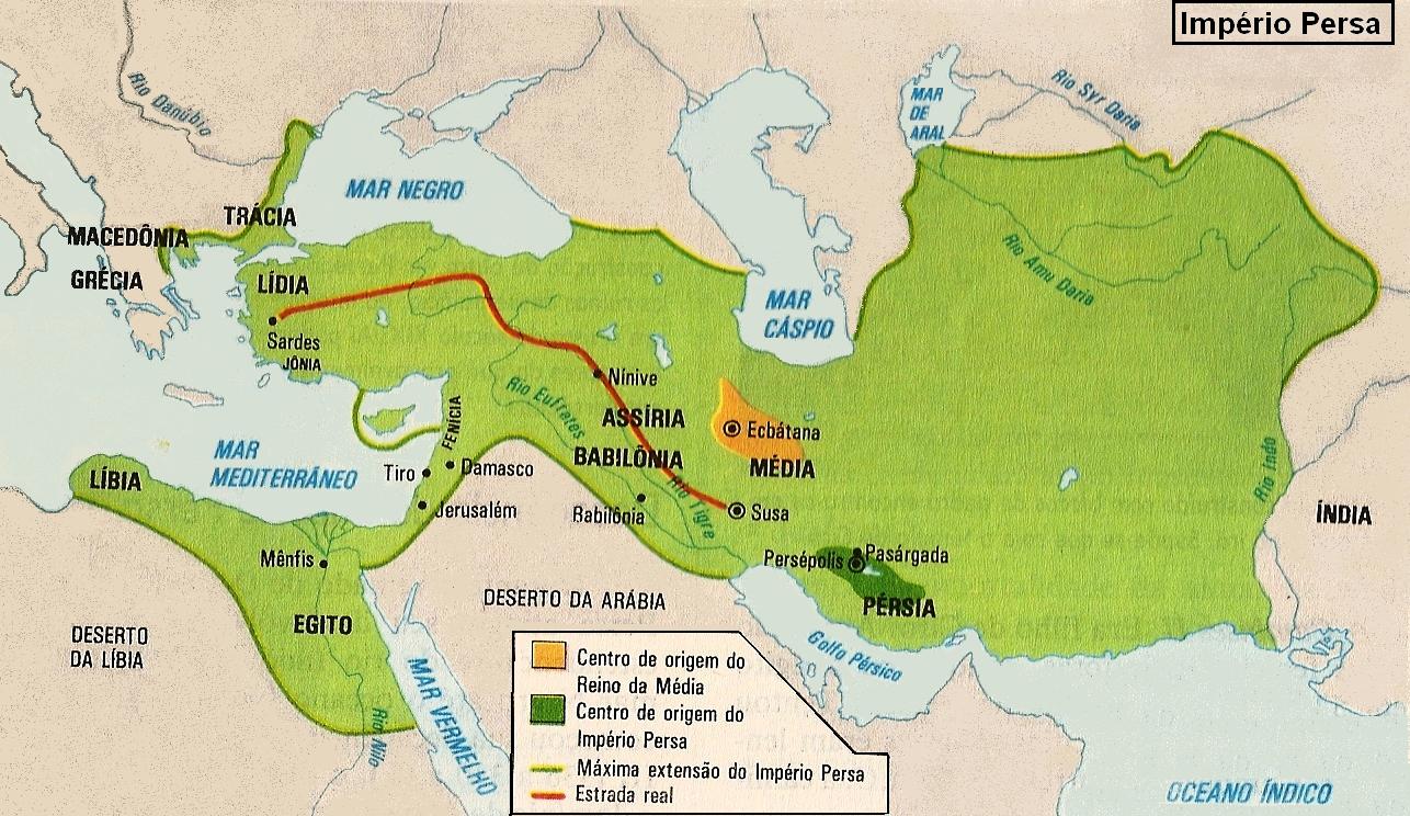 Imperio persa. - Mind Map