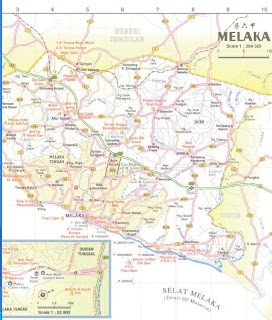 Malaysia Travel Guide And Map: Map Of Melaka | Melaka Town