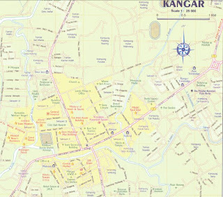 Malaysia Travel Guide And Map: Map of Perlis | Kangar