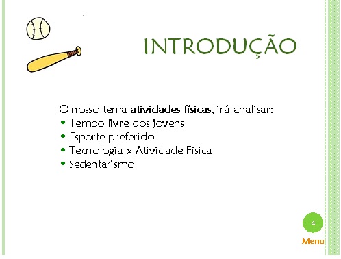 Atividade Física - Uma prática essencial: Slides da Apresentação