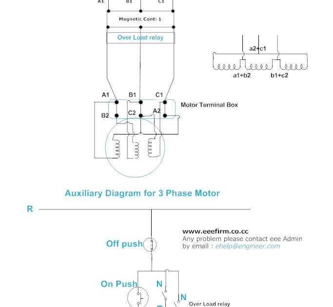 3 Phase Motor Connection (Delta) | Electrical And Electronics Engineering.