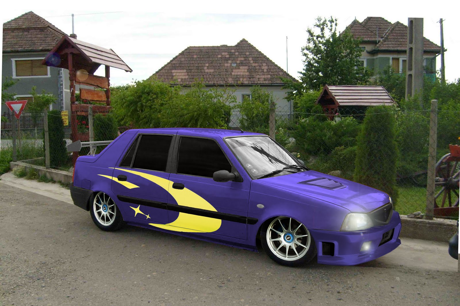 Dacia Solenza Tuning | Photoshop tuning- Virtual tuning