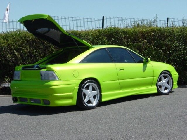 Opel Calibra tuning Green edition | Photoshop tuning- Virtual tuning
