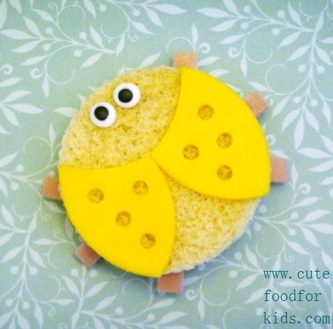 Cute Food For Kids?: Ladybug Sandwich