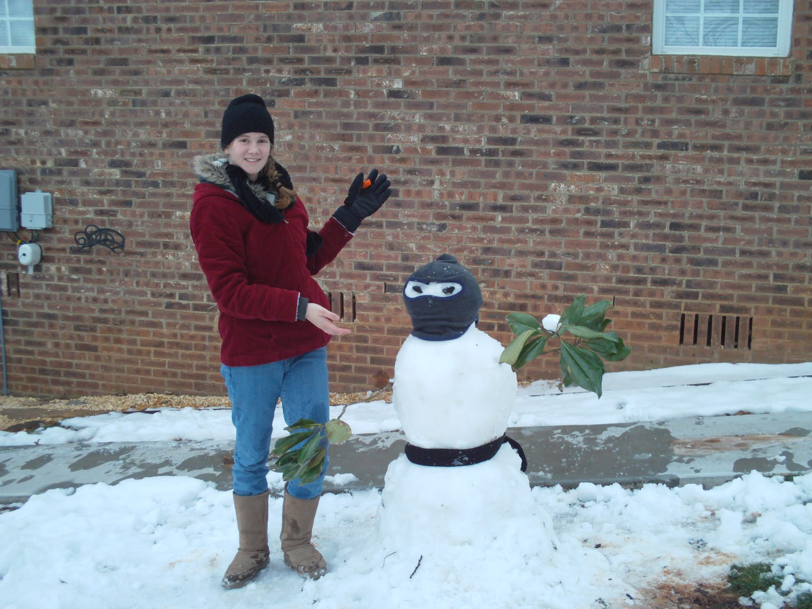 Happy.Monkey: Mac the Ninja Snowman