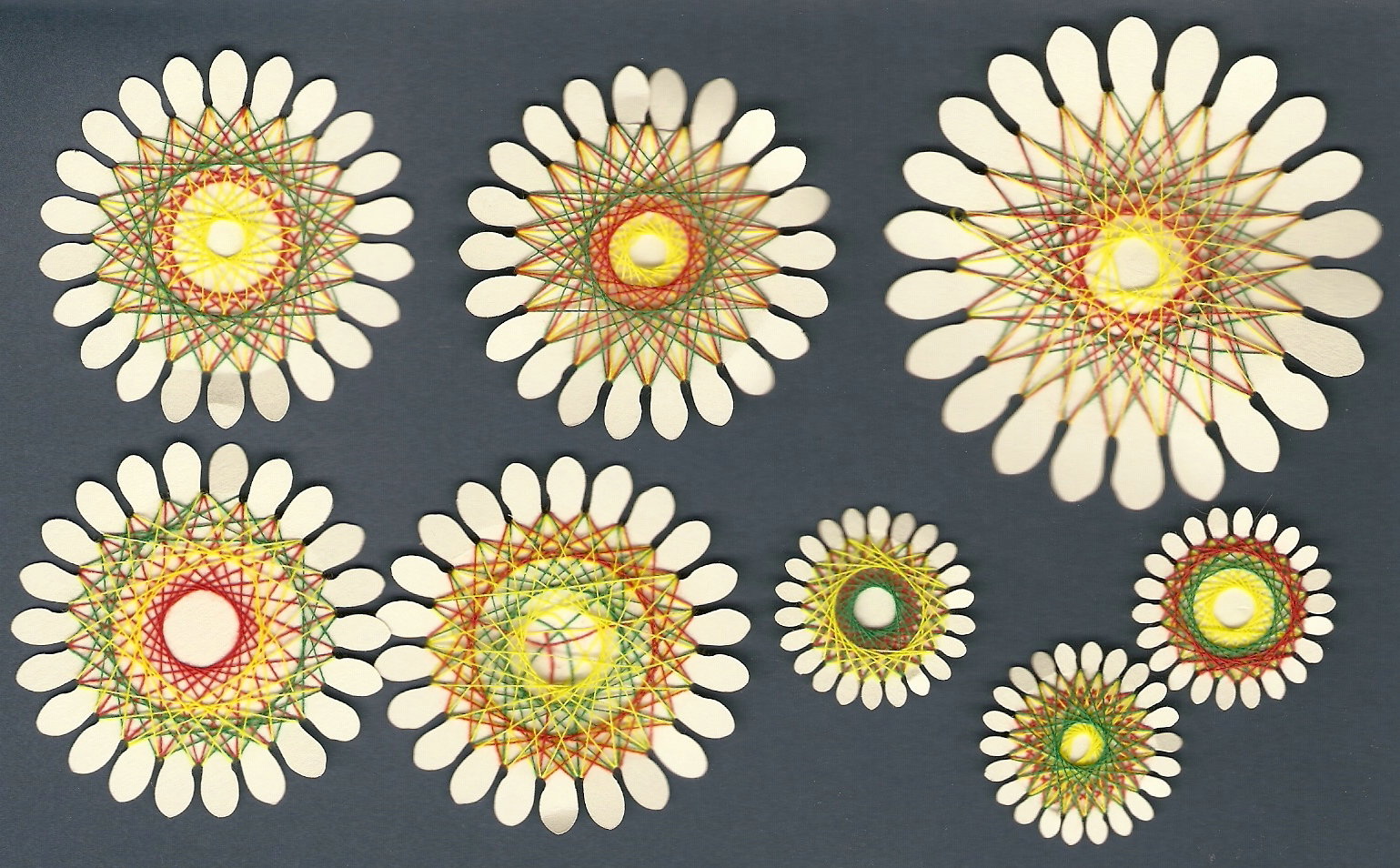 A Page at a Time: Playing with my Wishblade and Spirelli flowers