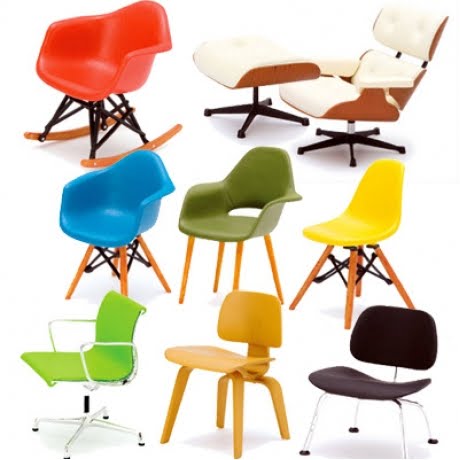 Down and Out Chic: Mini Designer Chairs
