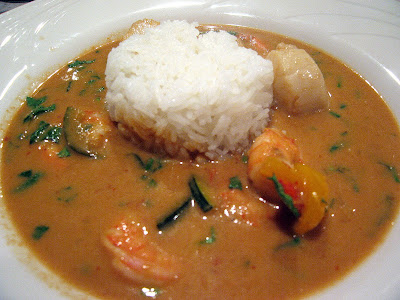 Scallops and Shrimp Poached in Chu Chee Curry - The Spiced Life