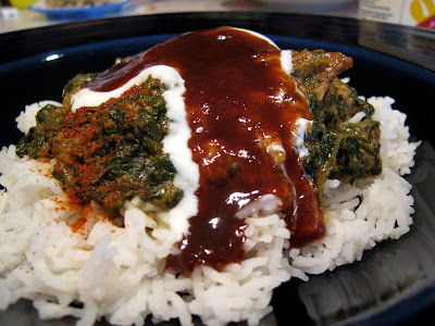 Saag Gosht (Beef in Fragrant Spinach Sauce) - The Spiced Life