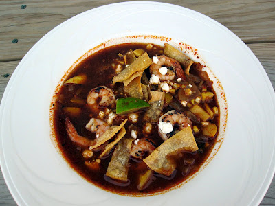 The Power Of Garnishes: Sopa Tarasca (Tarascan Soup) - The Spiced Life