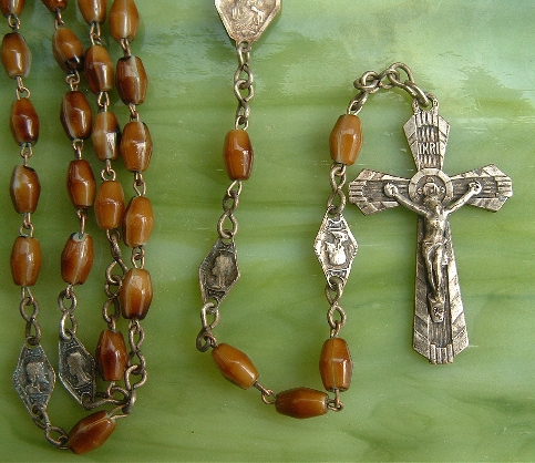 Collecting Antique Rosaries: Czech Art Glass Beads on Antique Rosaries