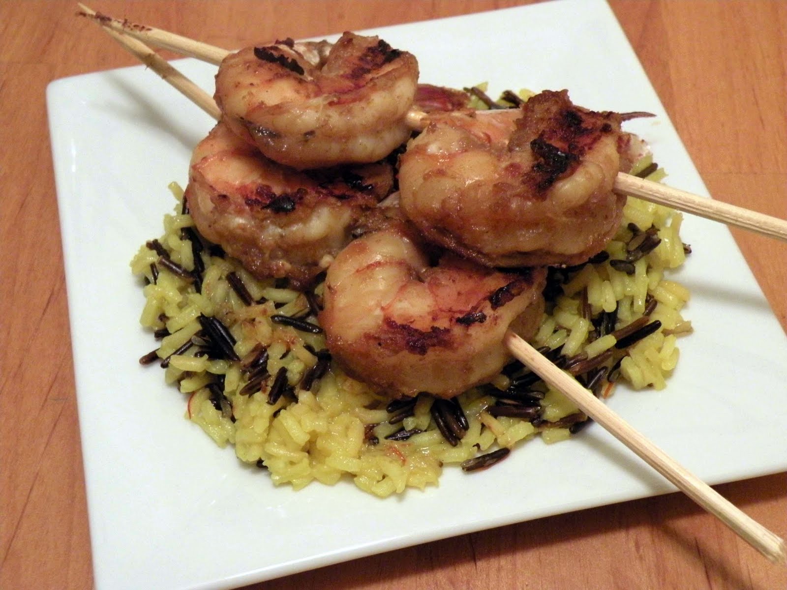 So Delicious!: Skewers: Thai Satay Prawns