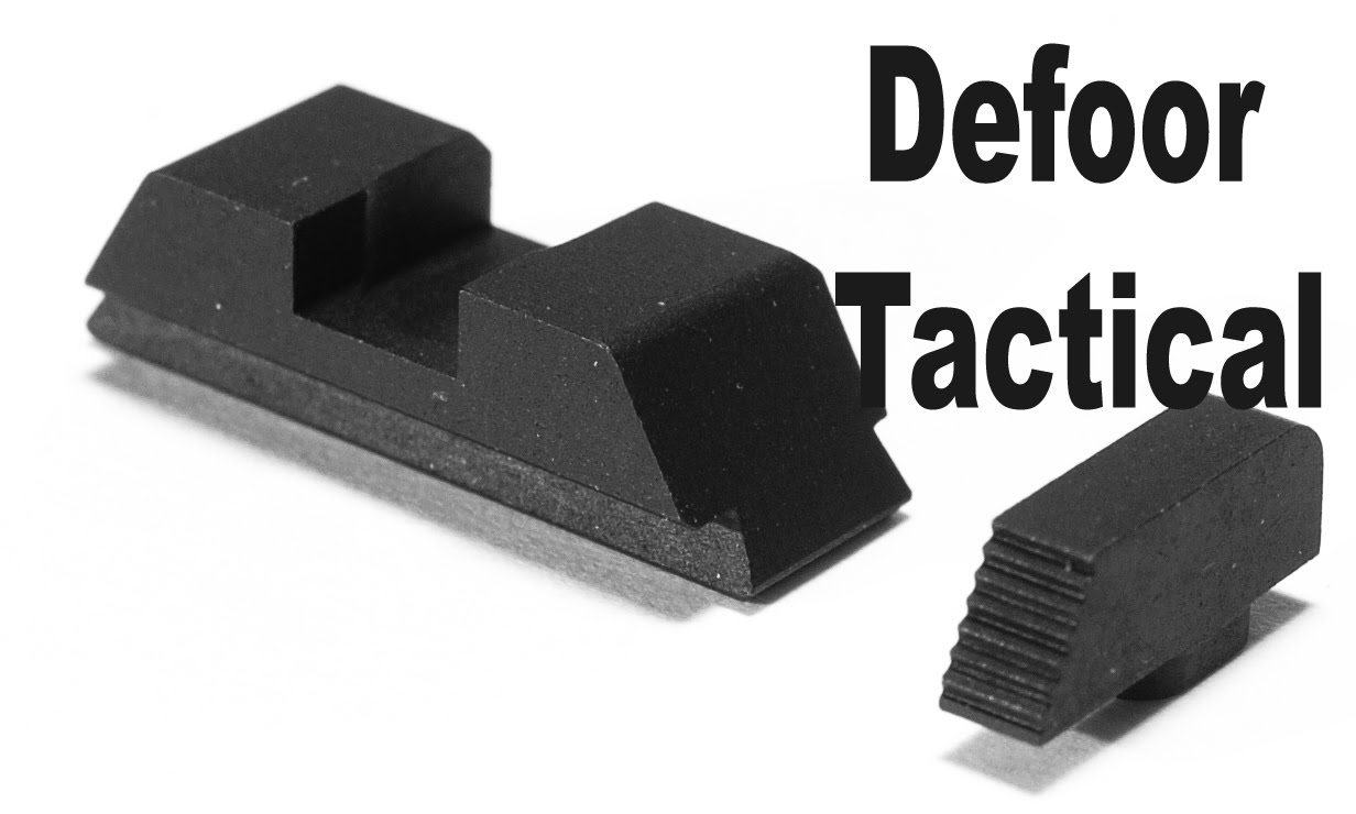 SOLD: - Ameriglo DEFOOR Tactical Sights GT-505 for GLOCKS | Louisiana ...