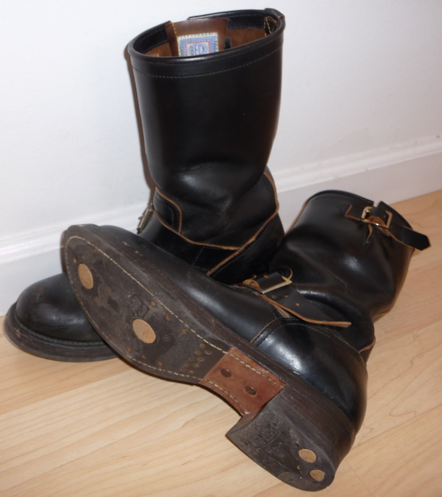 Vintage Engineer Boots: THE REAL MCCOY'S BUCO MODELS