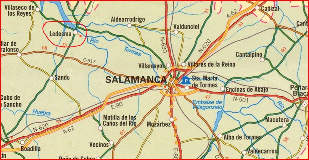 El BLOG DE LEDESMA (Salamanca): DÓNDE ESTOY