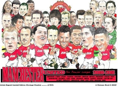 THE CARTOONSTORE: NEW MANCHESTER UNITED SQUAD CARTOON OUT NOW