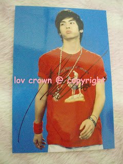 K-Shop: SHINee Autograph Photo