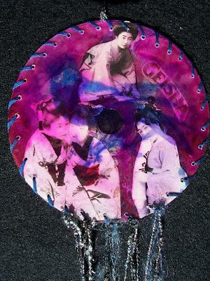 ArteDar's Attic: Altered CD/DVD'S for SueW's swap 2009