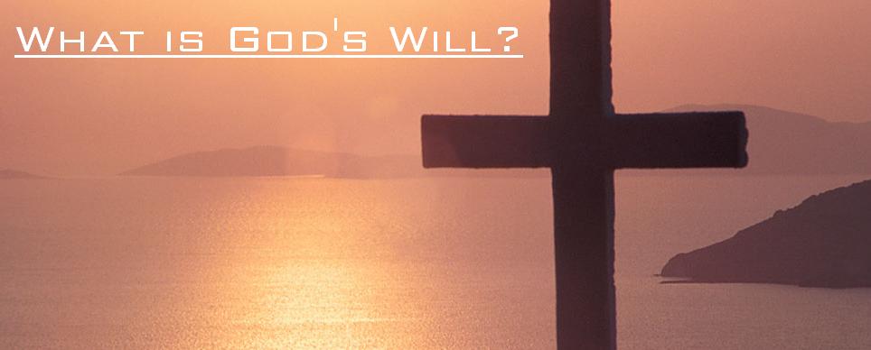 Sunday Morning Contemplation: God’s Will is Selective