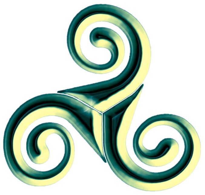 MUNDO CELTA: MITOLOGÍA CELTA: TRISKEL