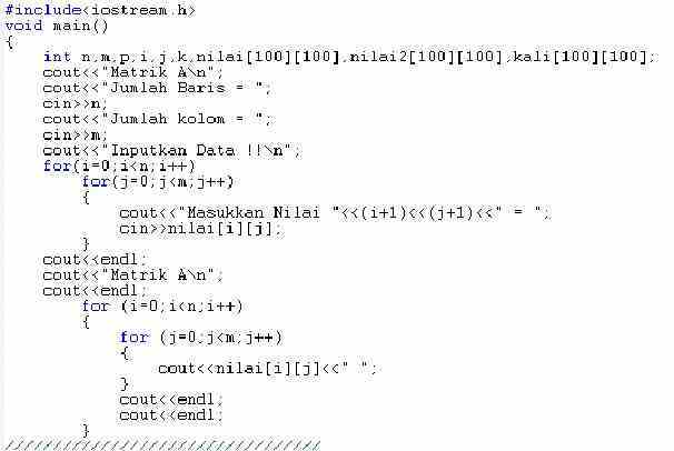 Perkalian Matriks Ordo 2X3 Dengan 2X3 - Bakti Soal