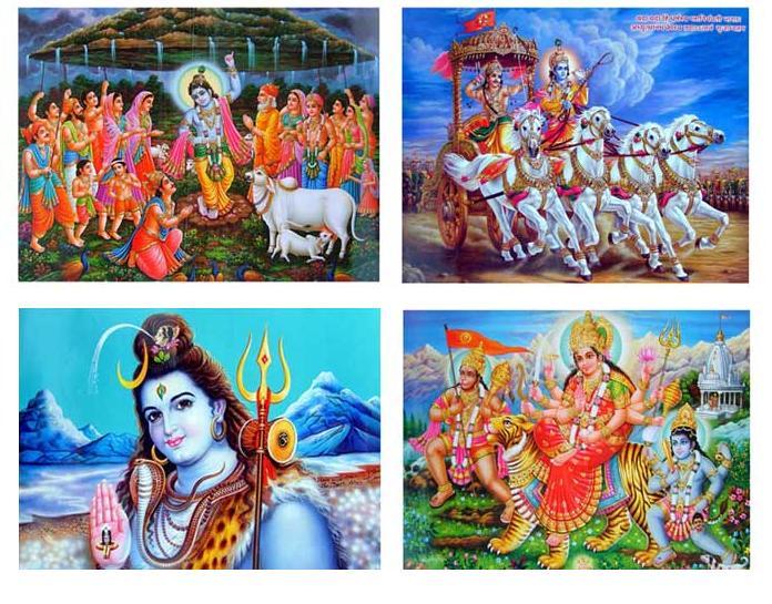 Different Religions Gods