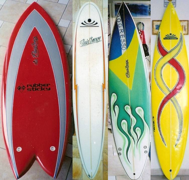 FLUID ENERGY surfboards: Confira algumas pranchas produzidas pela FLUID ...