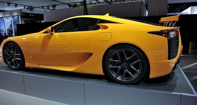 DETROIT 2011: ORANGE LEXUS LFA ~ All About Super Thunderspeed Cars