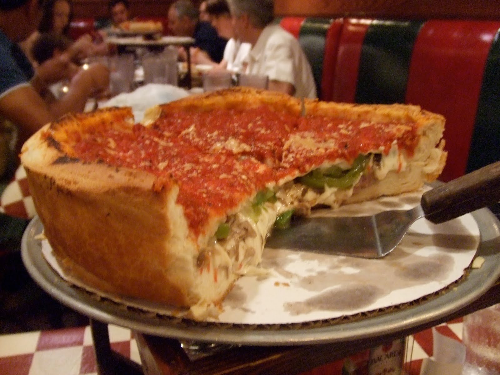 the notorious wallflower: Deep Dish Pizza