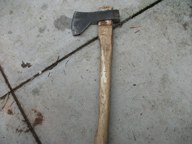 wolfbushcraft: diy tomahawk