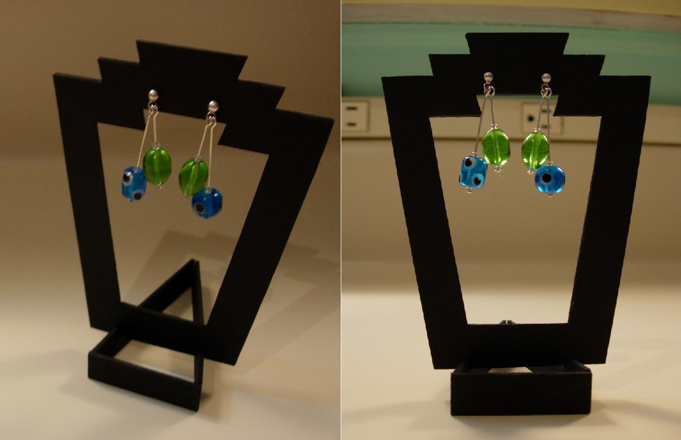 LJL Designs: Earring Stand Tutorial
