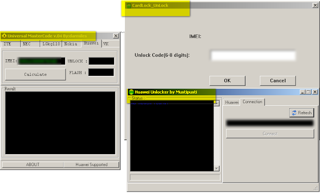 Idea Net Setter Unlock Tutorial - Huawei E1550 USB Modem