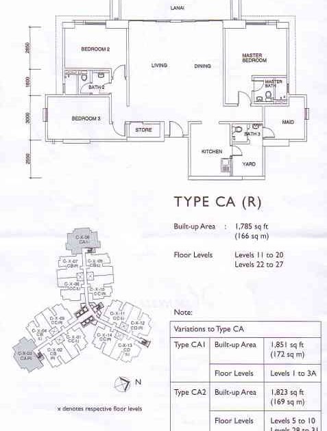 living in serimaya condo, near klcc: Seri Maya (Havanna) Floor Plan