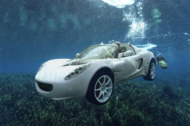 Automotive Concept: sQuba ; World's First Swimming Car