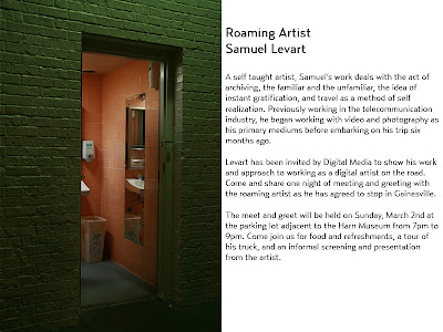 University of Florida: Roaming Artist: Samuel Levart