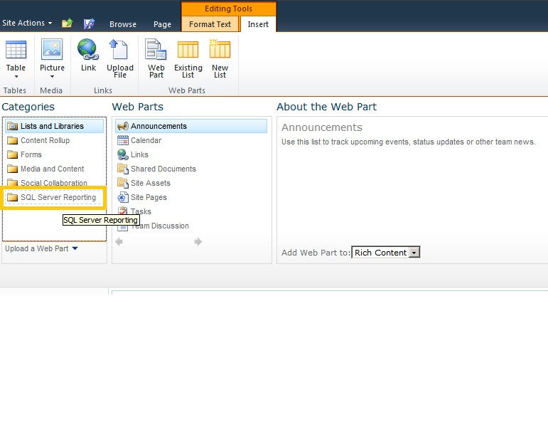 Informatics People - SharePoint developer: Intergration Reporting ...
