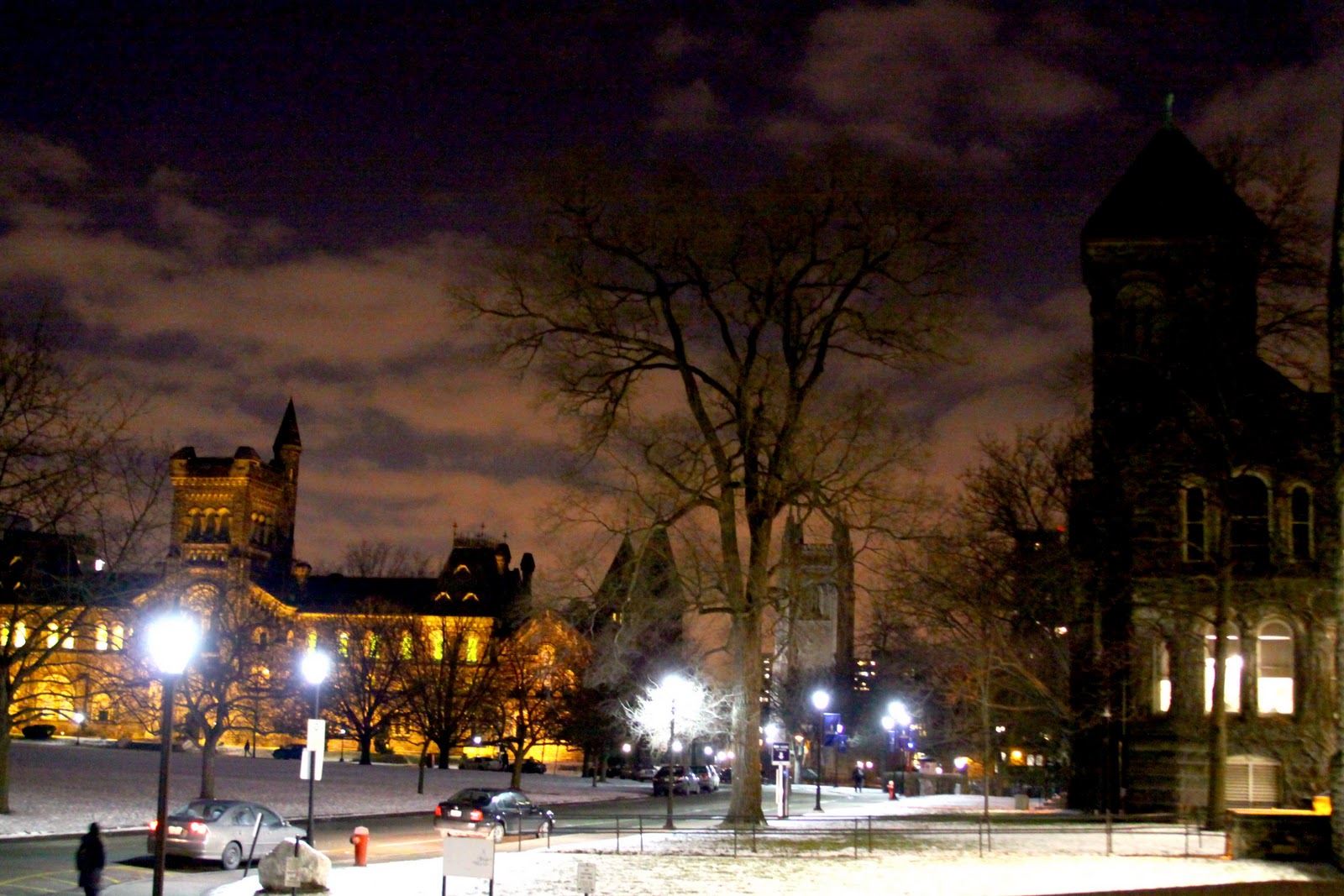 Peter's Photo Acoustic Alchemy: Campus under the full moon, UT ...