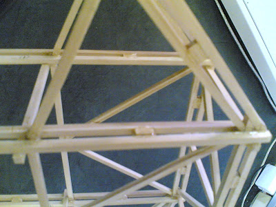 Grade 8 Bridge Building Competition: Gallery 2 - A winning bridge