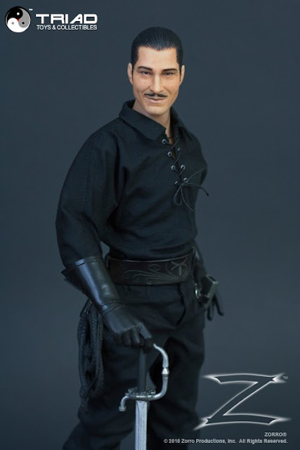 toyhaven: Triad Toys 1/6 Scale Zorro Collectible Figure Preview