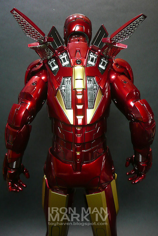 toyhaven: Hot Toys Iron Man Mark IV 12-inch figure REVIEW II - Close ...