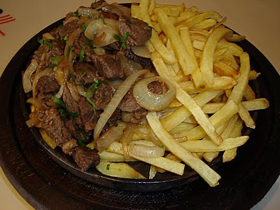 SABOR & CIA: PORÇÃO DE CONTRA FILÉ COM FRITAS