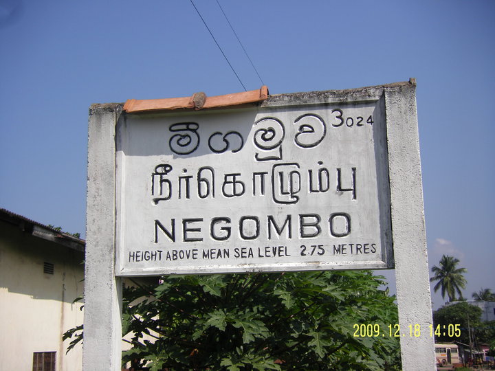 Railway station - Negombo: Introduction