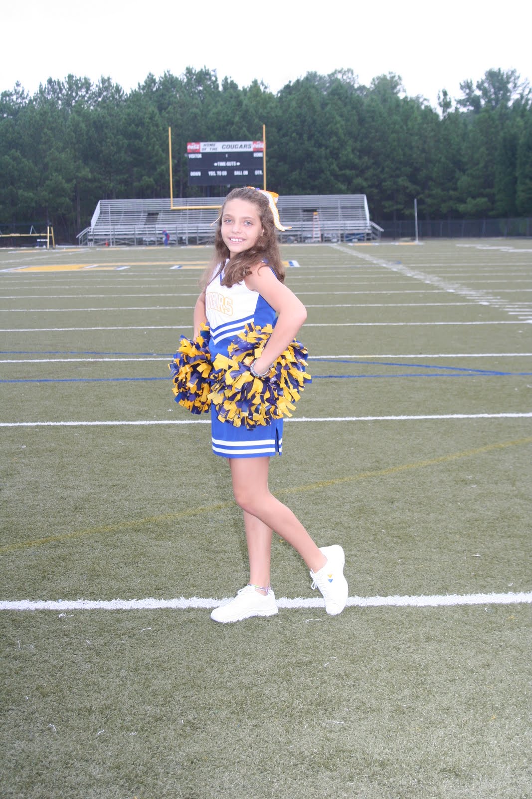 The Anderson Activities: Cheerleading for the Jr. Courgars ...