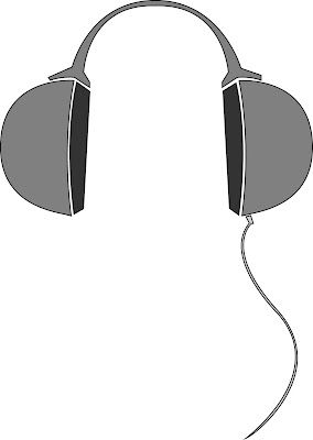 Digital Drawing - David Balmforth: Headphones - Daily Drawing - October 9th