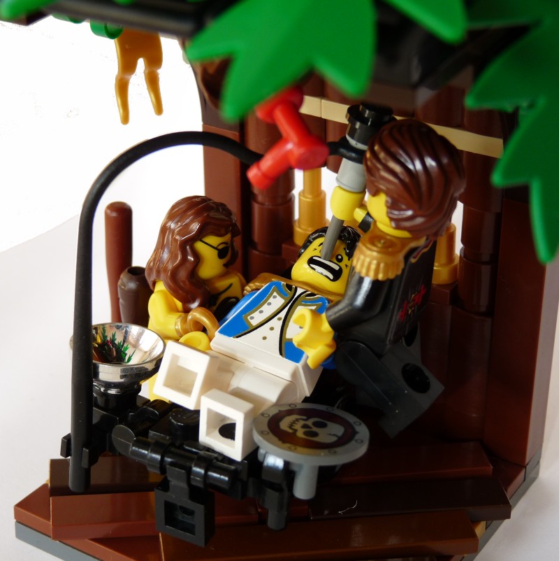 Music feat Tooth: LEGO in dental treatment's scene