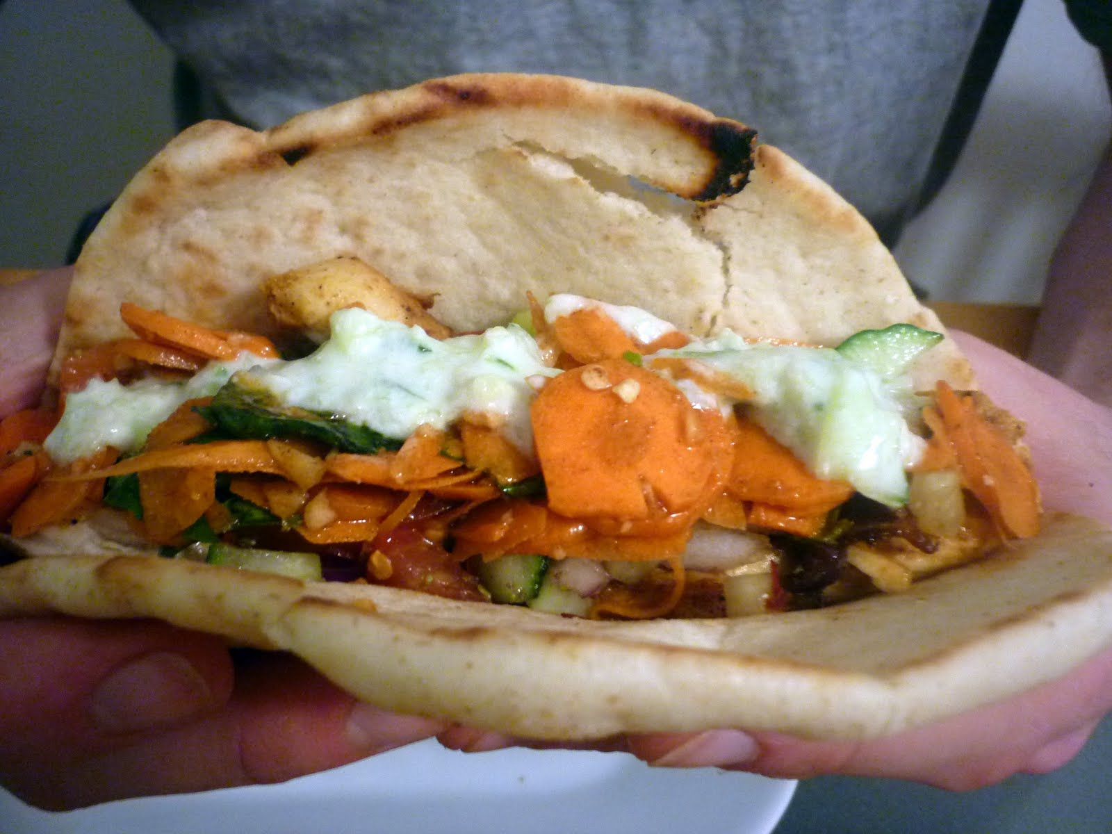 Good Looking Home Cooking: Chicken Gyros and Tzatziki