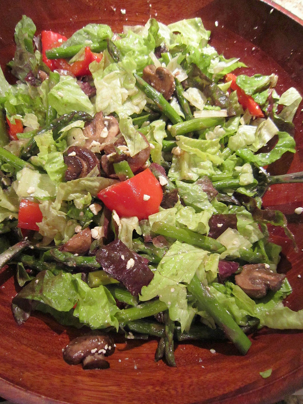 Haystacks & Champagne: Roasted Vegetable Salad