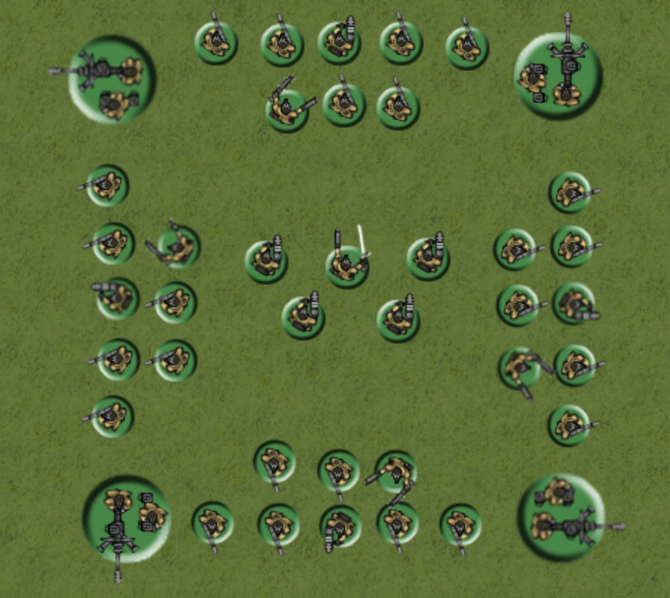 Infantry Square Napoleonic Art