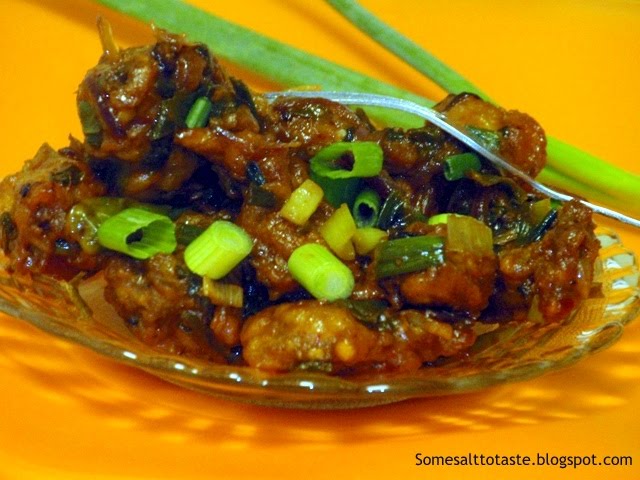 Some Salt... To Taste!: Chicken Manchurian