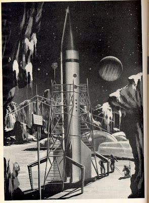 Dreams of Space - Books and Ephemera: Authentic Book of Space (1954)